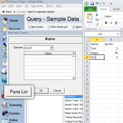 SmartPASTE - Free paste tool for Raiser's Edge and Raiser's Edge NXT.